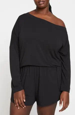 Universal Standard Ultimates Dolci One-shoulder Top - Black