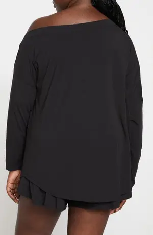 Universal Standard Ultimates Dolci One-shoulder Top - Black