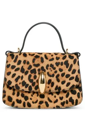Dolce Vita Lucia Genuine Calf Hair Top Handle Bag