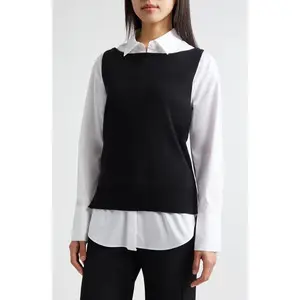 Staud Damian Layered Shirt