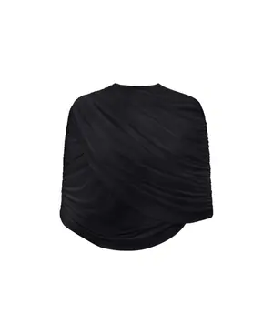 HEIRESS BEVERLY HILLS Sheer Cape - Black