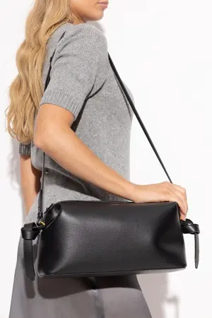 Yuzefi Brioche Shoulder Bag - Black