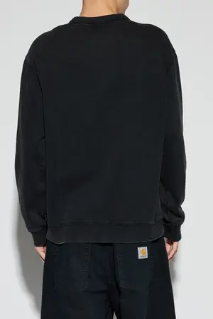 Carhartt Work In Progress Faded Pond Corps’ Sweatshirt - Black