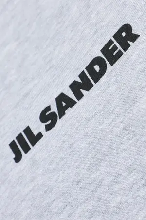 JIL SANDER Sweatshirt With Logo - Grey