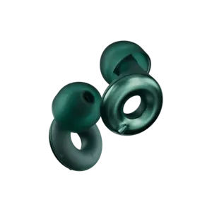 LOOP Switch 2, 1 Earplug, 3 Levels Of Noise Reduction For Focus, Concerts, Live Events - Emerald