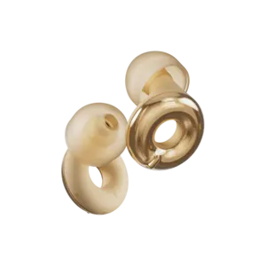 LOOP Switch 2, 1 Earplug, 3 Levels Of Noise Reduction For Focus, Concerts, Live Events - Gold
