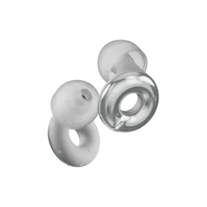 LOOP Switch 2, 1 Earplug, 3 Levels Of Noise Reduction For Focus, Concerts, Live Events - Silver