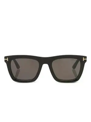 TOM FORD Leilo Rectangle Sunglasses - Black