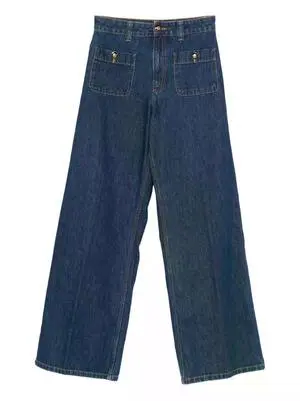 Sandro Wide Leg Jeans