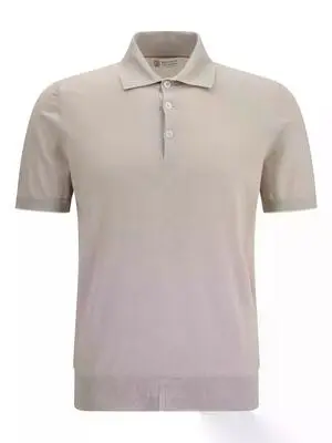 Men's Brunello Cucinelli Neutrals Polos