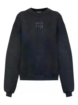 Alexander Wang Logo-embellished Pullover Sweater
