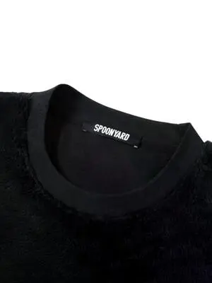 SPOONYARD Zip-pocket Crew-neck Sweatshirt