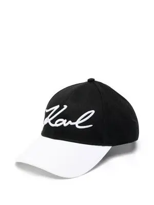 Karl Lagerfeld K/signature Cap - Black