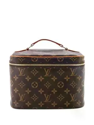 LOUIS VUITTON Nice Vanity Case Monogram Canvas Bb Pouch - Brown