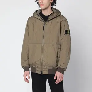 Stone Island Military Lightweight Nylon Jacket - Green
