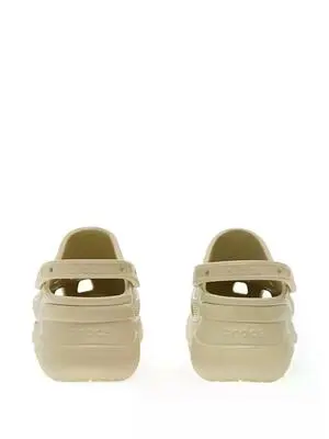 CROCS Bae Platform Mules - Neutrals