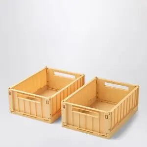 LIEWOOD Set Of Two Weston Foldable Containers - Yellow