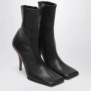 Alaïa Soft Square Toe Sock Boots