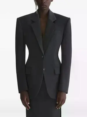 MUGLER Padded Shoulder Jacket