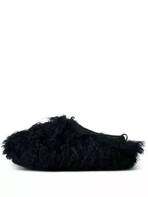 UGG Tazz Fluff Momma Slippers - Black