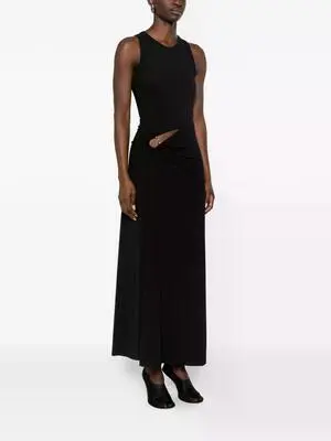 Rabanne Ring-detail Maxi Dress