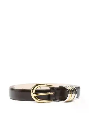 DEHANCHE Hollyhock Buckle Belt - Brown
