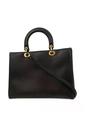 Dior 2002 Large Lady Leather Tote Bag