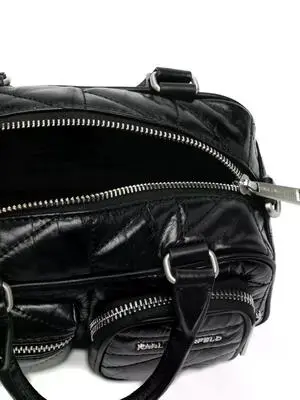 Karl Lagerfeld Quilted Bowling Bag