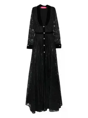 MIAU BY CLARA ROTESCU Maxi Dress - Black