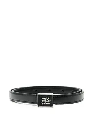 Karl Lagerfeld Kautograph Belt - Black