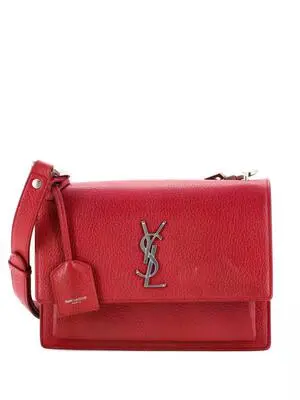 Saint Laurent Medium Leather Satchels