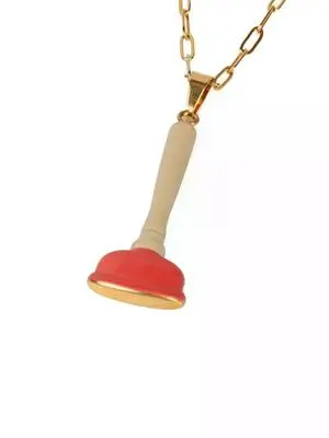 SELETTI X Toiletpaper Sink Plunger Necklace