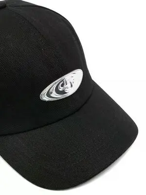 Casablanca Warped-logo Baseball Cap