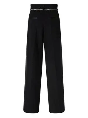 Pinko Beaded Belt Trousers