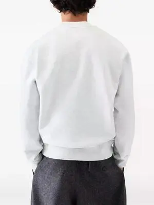 Jacquemus Crew-neck Logo-patch Sweatshirt