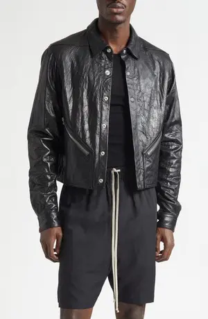 Rick Owens Spread Collar Jackets For Men