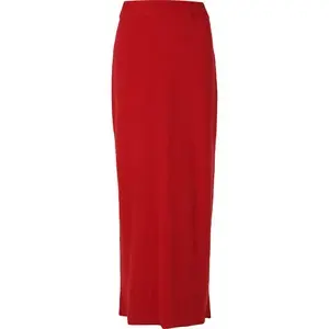 Stretch Knit Midi Skirts