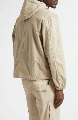 Stone Island Hooded Water Repellent Jacket - Desert
