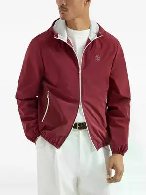 Brunello Cucinelli Hooded Jacket - Red