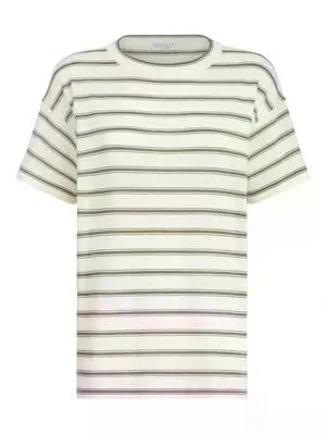 Crewneck Striped T-Shirts