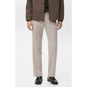 Mango Button Detailed Pants For Men