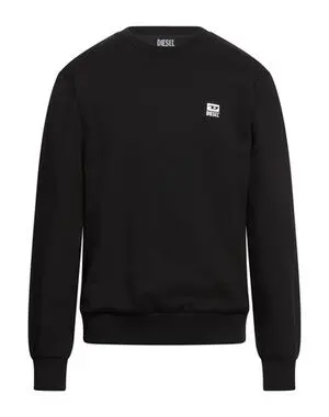 DIESEL Cotton-blend Sweatshirt - Black