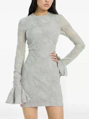 ROTATE BY BIRGER CHRISTENSEN Mini Dress With Floral Print