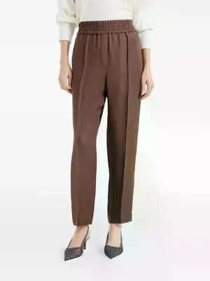 Brunello Cucinelli Fluid Baggy Trousers - Brown