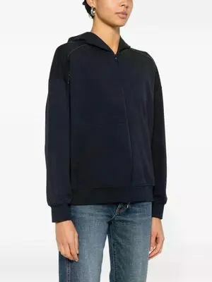 Brunello Cucinelli Zip-up Hoodie With Pouch Pocket