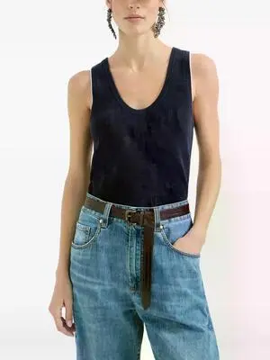 Brunello Cucinelli Ribbed Knit T-shirt