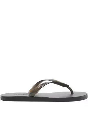 ANCIENT GREEK SANDALS Saionara Jelly Flip-flops - Black