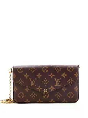 LOUIS VUITTON Felicie Pochette Monogram Canvas