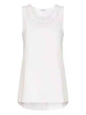 GLORIA COELHO Round-neck Sleeveless Blouse