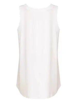 GLORIA COELHO Round-neck Sleeveless Blouse